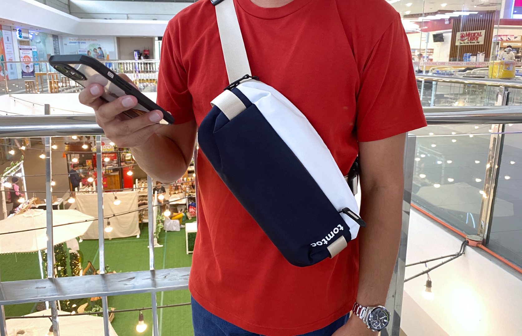 Tomtoc Explorer-H02 SlingBag - GLINT