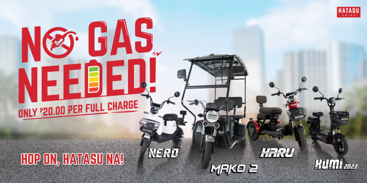 HATASU Philippines showcases e-bike products - GLINT