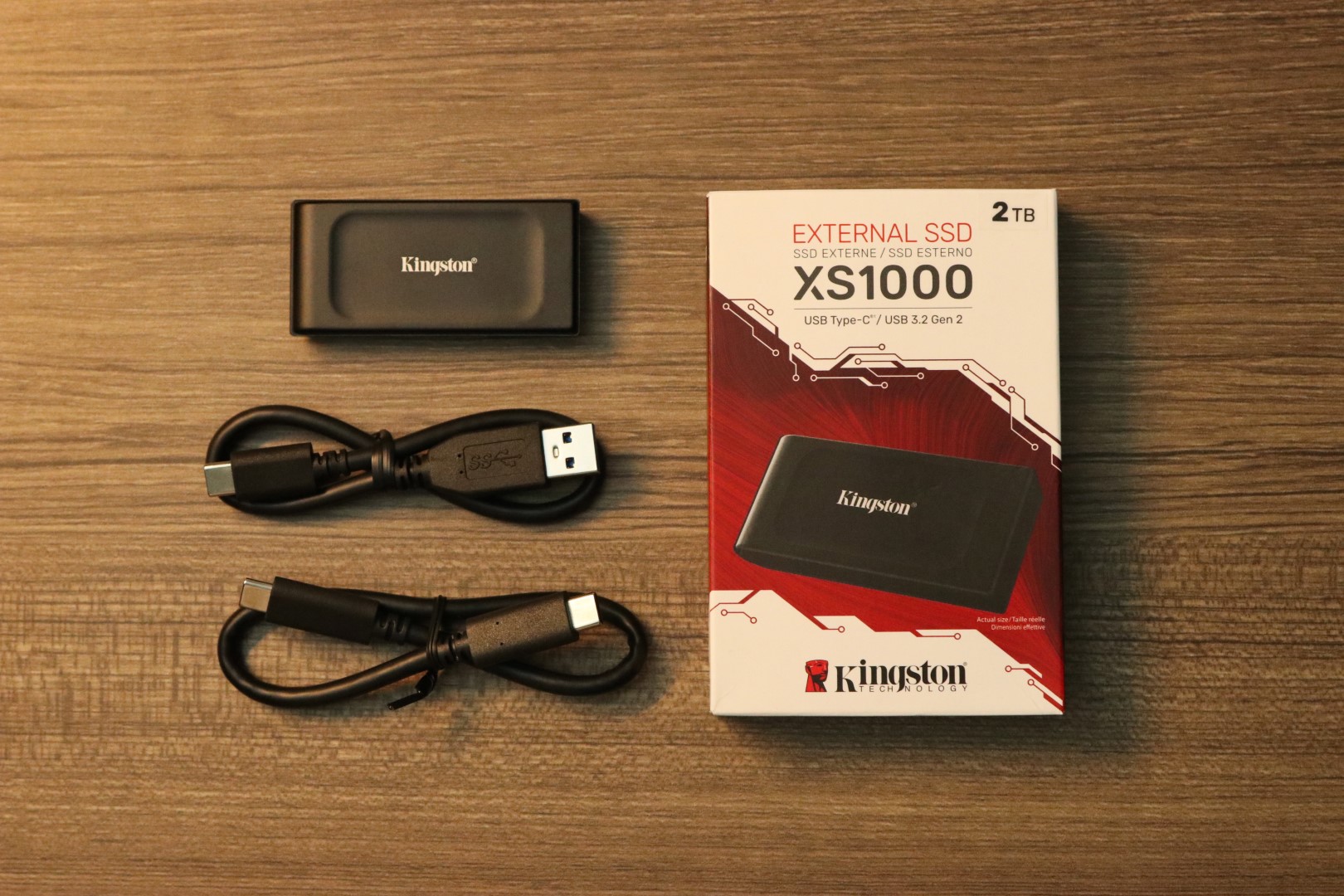 Kingston XS1000 Portable External SSD - GLINT